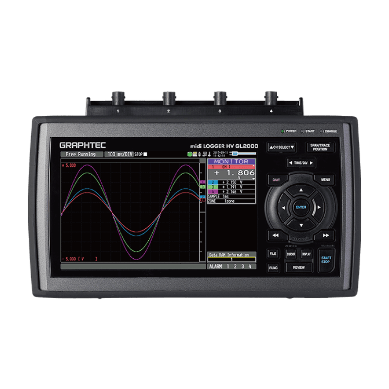 【台灣總代理】GRAPHTEC GL2000 高速高電壓記錄器 – 三聯科技股份有限公司
