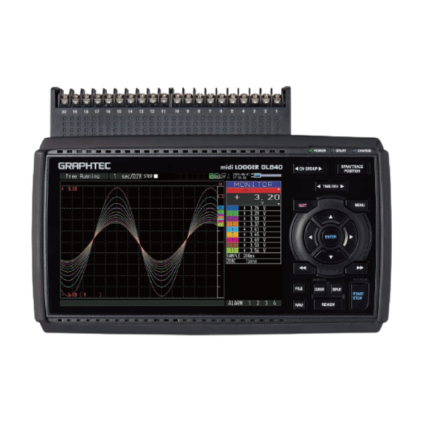 【台灣總代理】GRAPHTEC GL240 / GL840系列 攜帶式記錄器 – 三聯科技股份有限公司